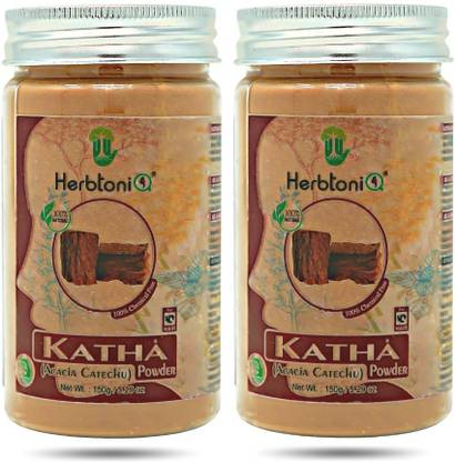 HerbtoniQ Natural Katha Powder (acacia catechu) For Hair Care Regimen ...