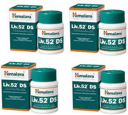 HIMALAYA Liv 52 DS Tab 60 TAB(pack of 4) Price in India - Buy HIMALAYA ...