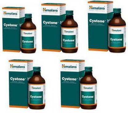 HIMALAYA CYSTONE SYRUP 200 ML(pack of 5) Price in India - Buy HIMALAYA ...