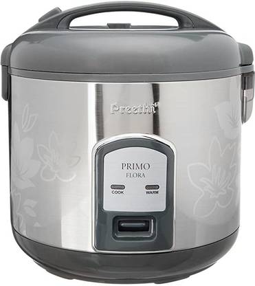 Preethi Primo RC 311 P18 Flora 1.8-Litre Electric Rice Cooker with ...