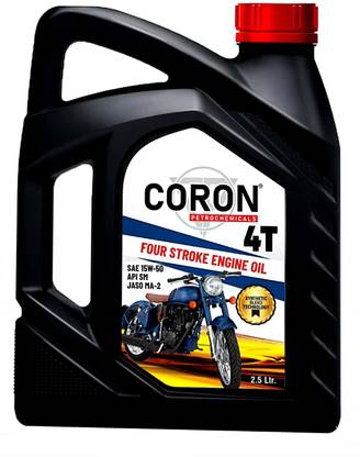 Coron 15W-50 API-SM, JASO MA 2, FOUR STROKE ENGINE OIL, Synthetic blend ...