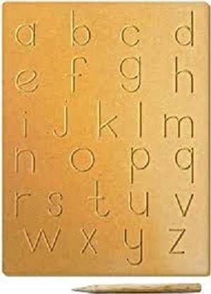 tryzens Small abcd handwriting set of Complete abcd alphabets Learning ...