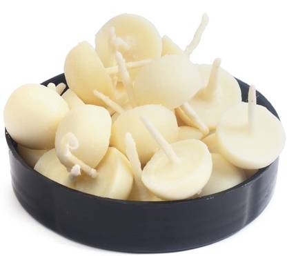 Mahi Wicks Soaked in Pure Cow ghee Ghee Round Wicks Jyot Batti for ...