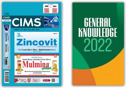 Cims Drug Book April - July 2021. (With General Knowledge 2022) Pack Of ...