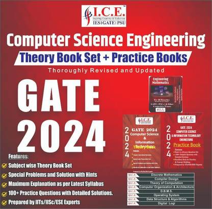GATE Computer Science Engineering 2024 : Comprehensive Set Of Theory Books And Practice Book Set ...