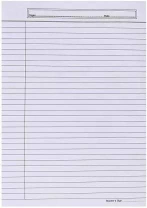Flipkart.com | SHARMA BUSINESS A4 Both Side Ruled Sheets Paper For ...