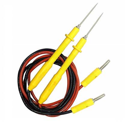Global Sphere Extra Long Pins Test Leads Probe Replacement Pair Cable ...