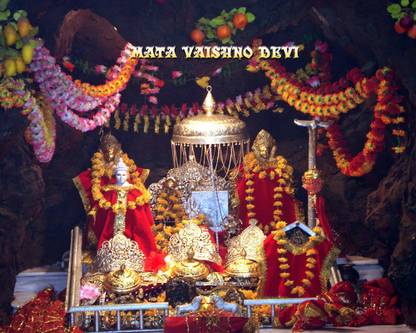 Poster Maa Vaishno Devi Full Pic sl649 (Wall Poster, 13x19 Inches ...