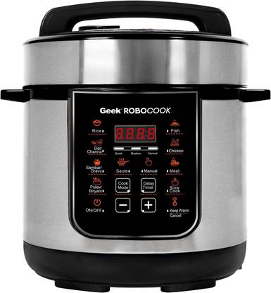 Geek Robocook Zest 3L Automatic Electric Pressure Cooker Price in India ...