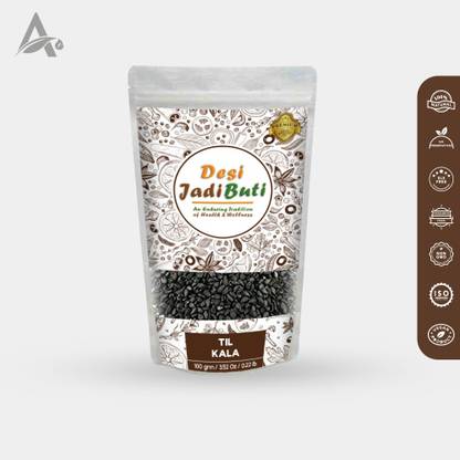 Desi Jadi Buti Til Kala| Kala Til (Edible)| Black Sesame Seeds| Niger ...
