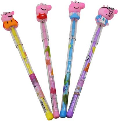 Flipkart.com | Paper Bear Push-up Non - Sharpening Stacking Pencil for ...
