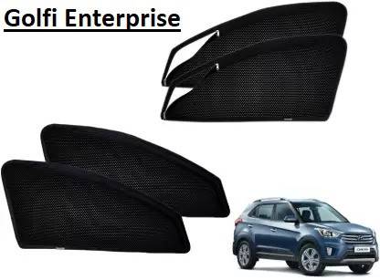 Golfi Enterprise Rear Window, Side Window Sun Shade For Hyundai Creta ...