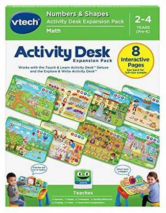 VTECH Touch and Learn Activity Desk Deluxe Expansion Pack - Numbers and ...