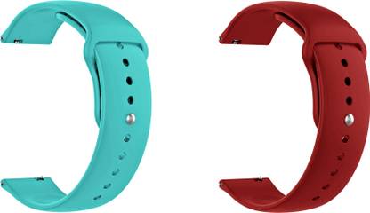ACM Pack of 2 Watch Strap for Goqii Smart Vital Max Smartwatch (Light ...