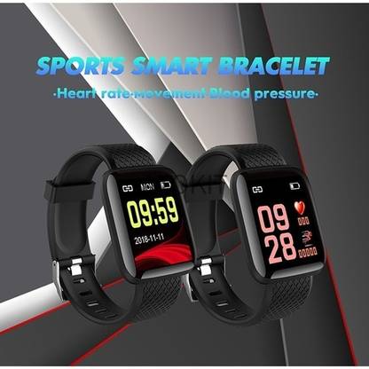 Stybits VI224_ID116 Digital Multi Watch Face, Step Count Smart Watch ...