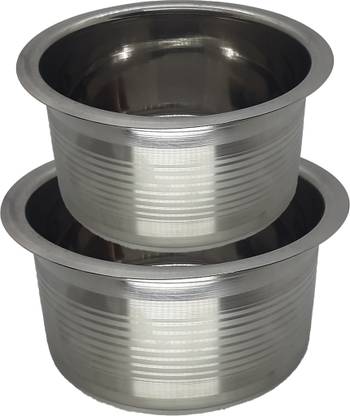 Mystrkiho Small Patila / Bhagona / Tapeli Stainless Steel Pot 17 cm ...