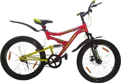 Kross Hard Rock 24T Double Disk Front Shocker Bike Ranger Bicycle 24 T ...