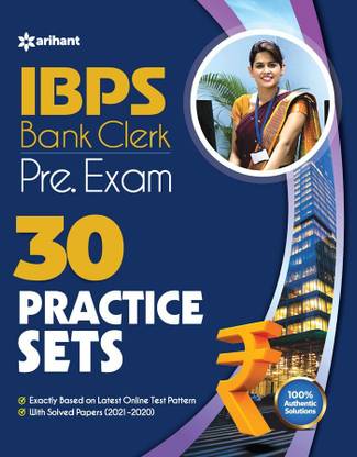 30 Practice Sets IBPS Bank Clerk Pre Exam 2022: Buy 30 Practice Sets ...