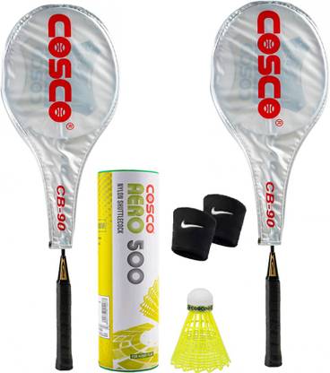 COSCO CB-90 Badminton Racket And Aero 500 Shuttle Box (Color & Design ...