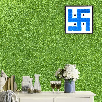 HAWAI Vastu Feng Shui Swastik Pyramid for Door Entrance( Blue Pyramid ...