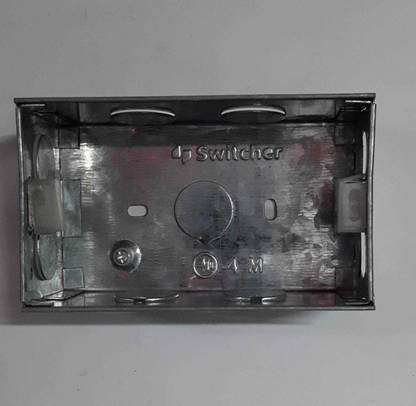 SWITCHER 4M Metal Electrical Box Price in India - Buy SWITCHER 4M Metal ...