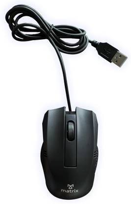 Matrix KM100 Wired Optical Mouse - Matrix : Flipkart.com