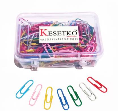 Flipkart.com | KESETKO Paper U Clips, 30mm Gem Clips (300 Pcs) For ...