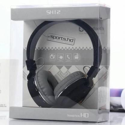 LUXRABLE Bluetooth without Mic Headphone Bluetooth Headset Price in ...