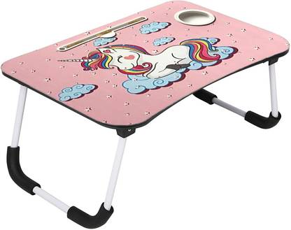 IM ENTERPRISE UNICORN Study Table For Kids & Adults Wood Portable ...