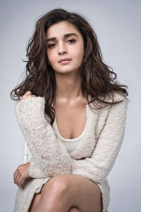 Alia Bhatt Bollywood Actress Matte Finish Poster Paper Print - Animation & Cartoons posters in ...