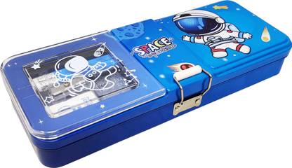 Flipkart.com | Parteet Metal Pencil Box Metal Pencil Box Art Metal ...