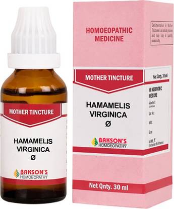 Bakson's Homoeopathy Hamamelis Virginica Q Mother Tincture Price in ...