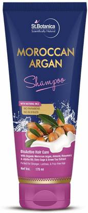 St.Botanica Moroccan Argan Hair Shampoo, - Price in India, Buy St ...