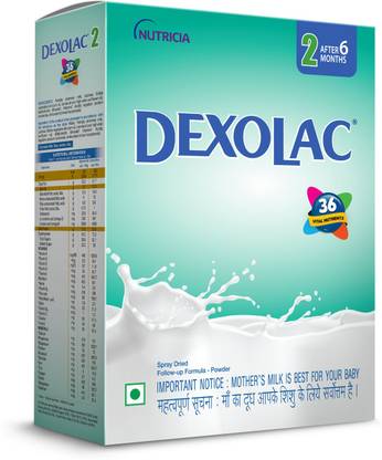 DEXOLAC Stage 2 Follow Up infant milk formula Powder for Babies Price ...