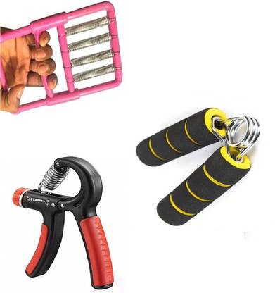 Dr Pacvu 3|Hand Grip,2 Gripper,1 Finger Stretcher for Increase forearm ...