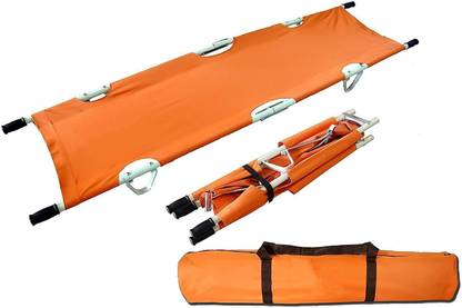 Wings 2 fold Portable Stretcher with Carry Bag for Hospital/Medical ...