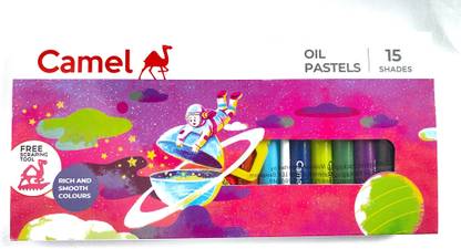 Flipkart.com | Camlin Oil Pastel 15 Shades Set of 1 - Oil Pastels