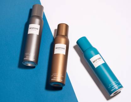 Bespoke MEN BODY SPRAY PERFUME 450 ML FRESH + SWEET + WILD Body Spray ...