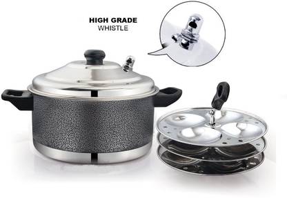 KLASSI KICHEN Induction & Standard Idli Maker (3 Plates , 12 Idlis ...