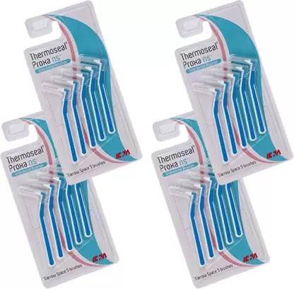 Thermoseal PROXA NS (NARROW SPACE) INTERDENTAL BRUSH - PACK OF 4 UNIT ...