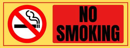 Ira Sign NO SMOKING Emergency Sign Price in India - Buy Ira Sign NO ...