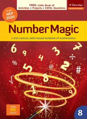 Number Magic 8 (NEP 2020) | Number Magic Book For Class 8 by Ratna ...