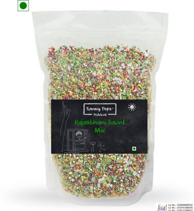 Tummy Pops Rajasthani Saunf Mix 1000 gms | Sweet Saunf / Churi / Meethi ...