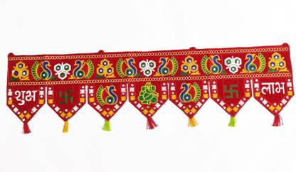 TIRTH CREATION Traditional Latest Pattern Velvet Toran Home Decoration ...