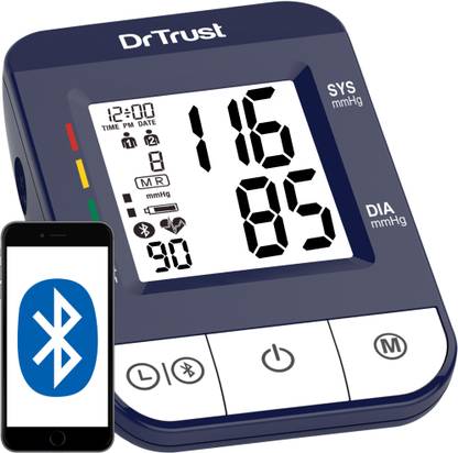 Dr. Trust (USA) Icheck Bluetooth Connect Digital Automatic Blood ...