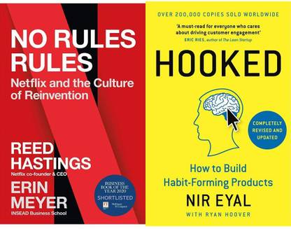 No Rules Rules: Netflix And The Culture Of Reinvention + HOOKED: How To ...