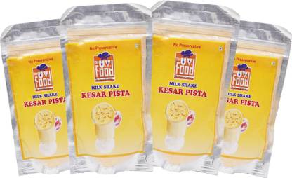 The UV Food Special 4 pieces Kesar Pista Milk Shake Combo(Instant Mix ...