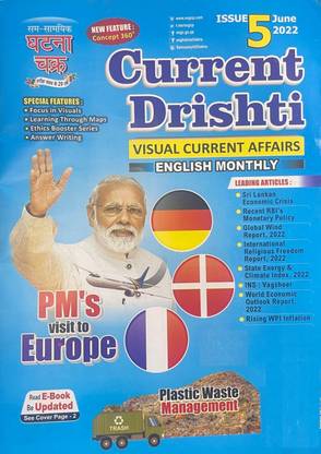 Samsamyiki Ghatna Chakra Current Drishti English June 2022 Release Visual Current Affairs ...