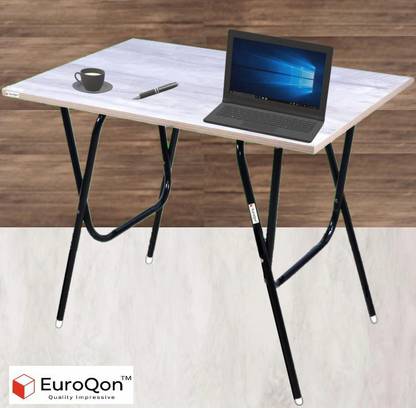 EuroQon Smart Foldable Multi-Use Laptop, Dining & Study Engineered Wood ...