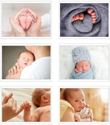 Cute Baby Posters, Smiling Baby Poster,New Born Baby Girl/Boy Poster ...